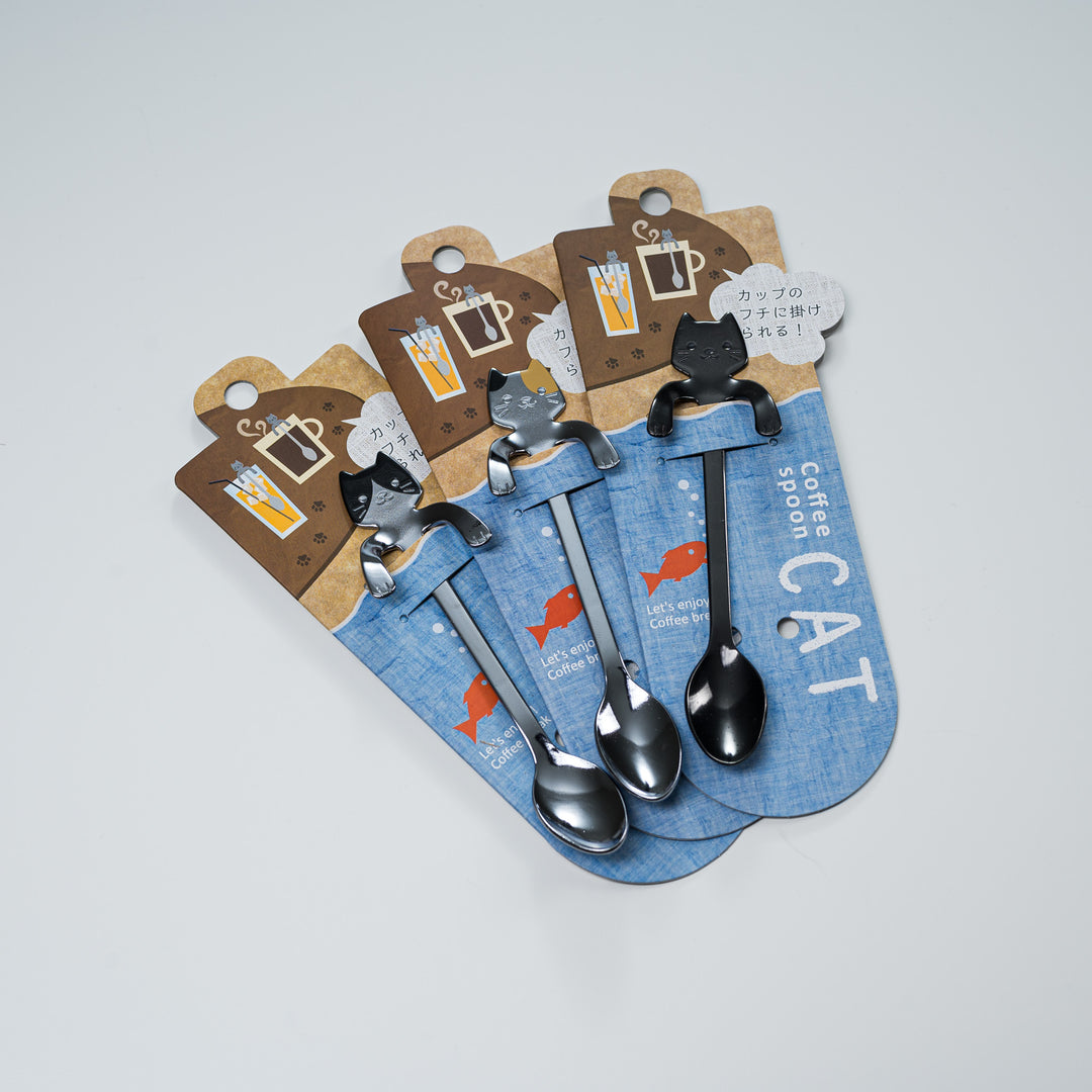 Tsubamesanjo Cat Coffee Spoon - 3 Options / 燕三条 | Crafted In Japan – Osara Australia
