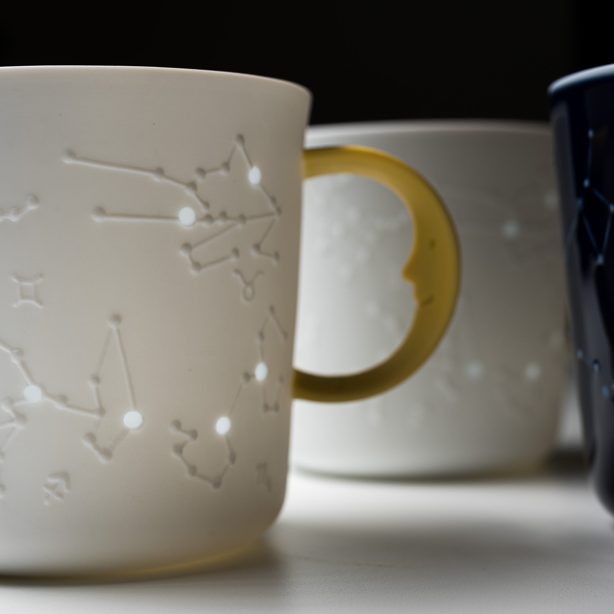 Ceramic Japan Constellation Mug Cup - 3 Colours / 星座マグカップ – Osara Australia