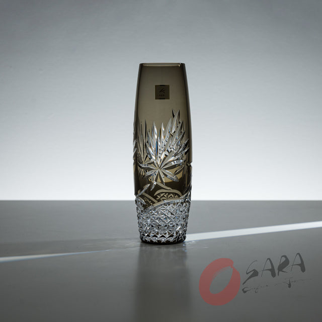 KAGAMI Crystal Edo-Kiriko Vase - Queen of the Night / 一輪挿し – Osara ...