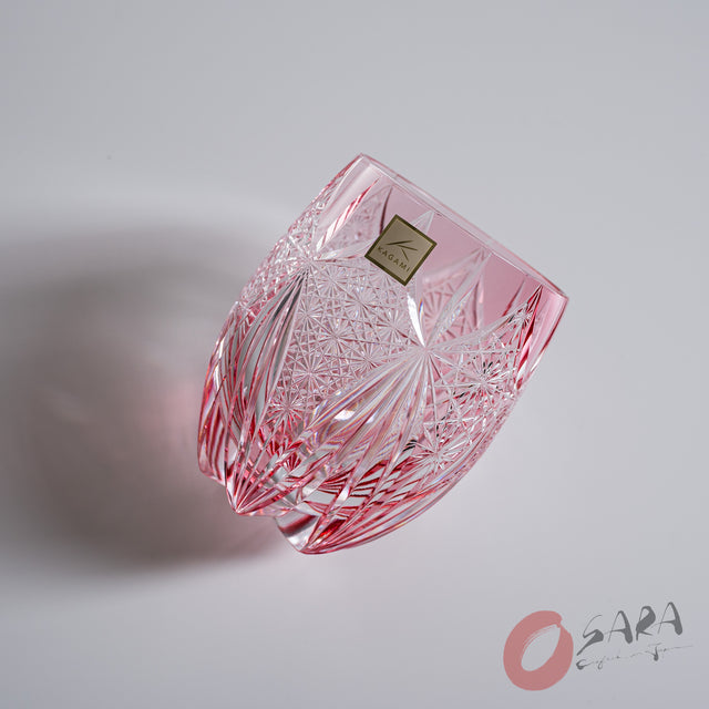 KAGAMI Crystal Round Rock Glass - Subaru Pink / 昴 – Osara Australia