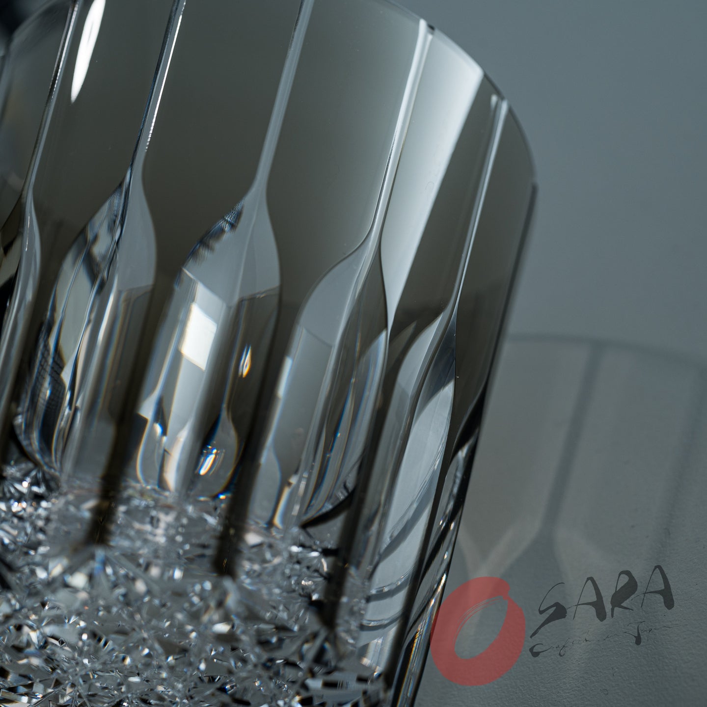 KAGAMI Crystal Japanese Handmade Rock Glass - 320 ml | Osara Australia