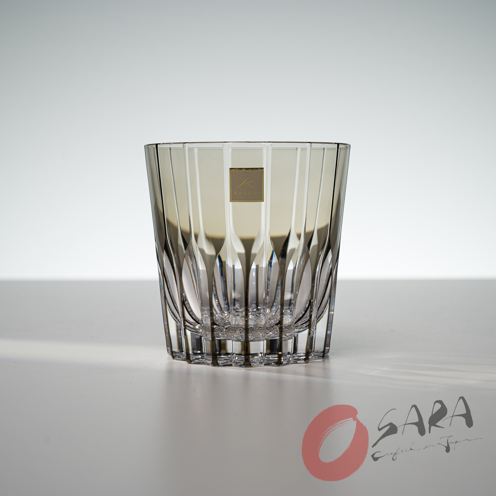 KAGAMI Crystal Japanese Handmade Rock Glass - 320 ml | Osara Australia