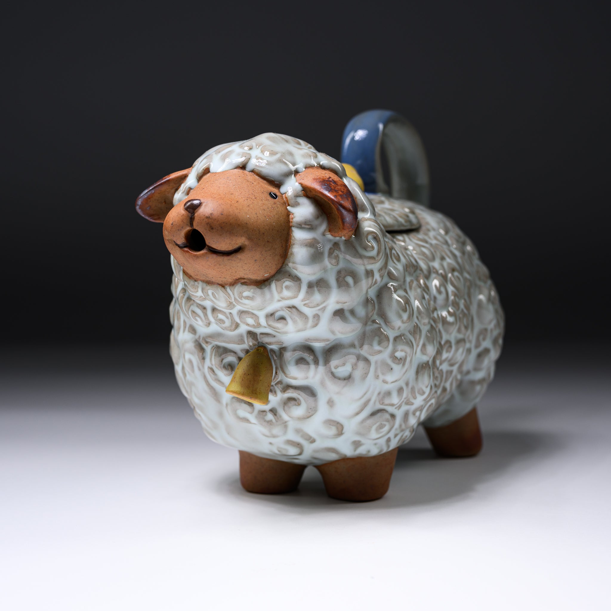 Seto Ware KASHIWA - Animal Teapot - Sheep / 瀬戸焼 かしわ窯 – Osara Australia