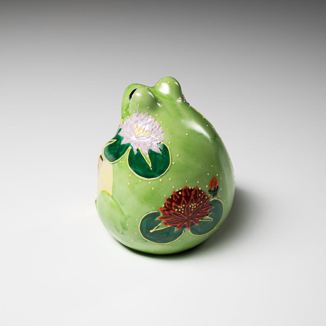 Kutani Ware Animal Ornament - Happiness Frog / 福カエル – Osara Australia