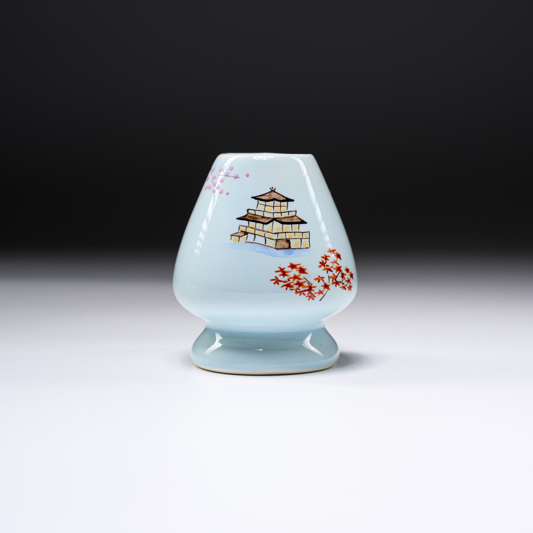 Kyo Kiyomizu Ware Matcha Whisk Stand - Temple / 茶筅立て – Osara Australia