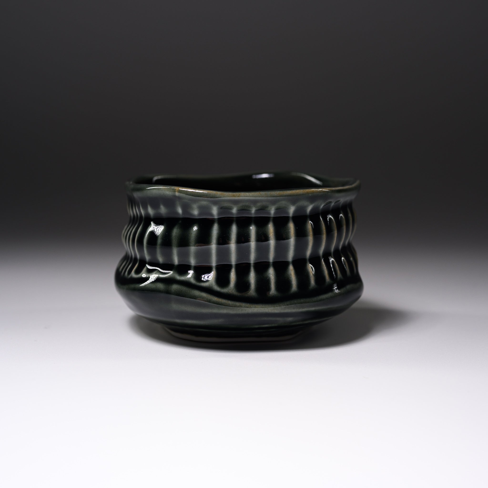 MASAMURA Tea Cup – Oribe / 湯呑み – Osara Australia