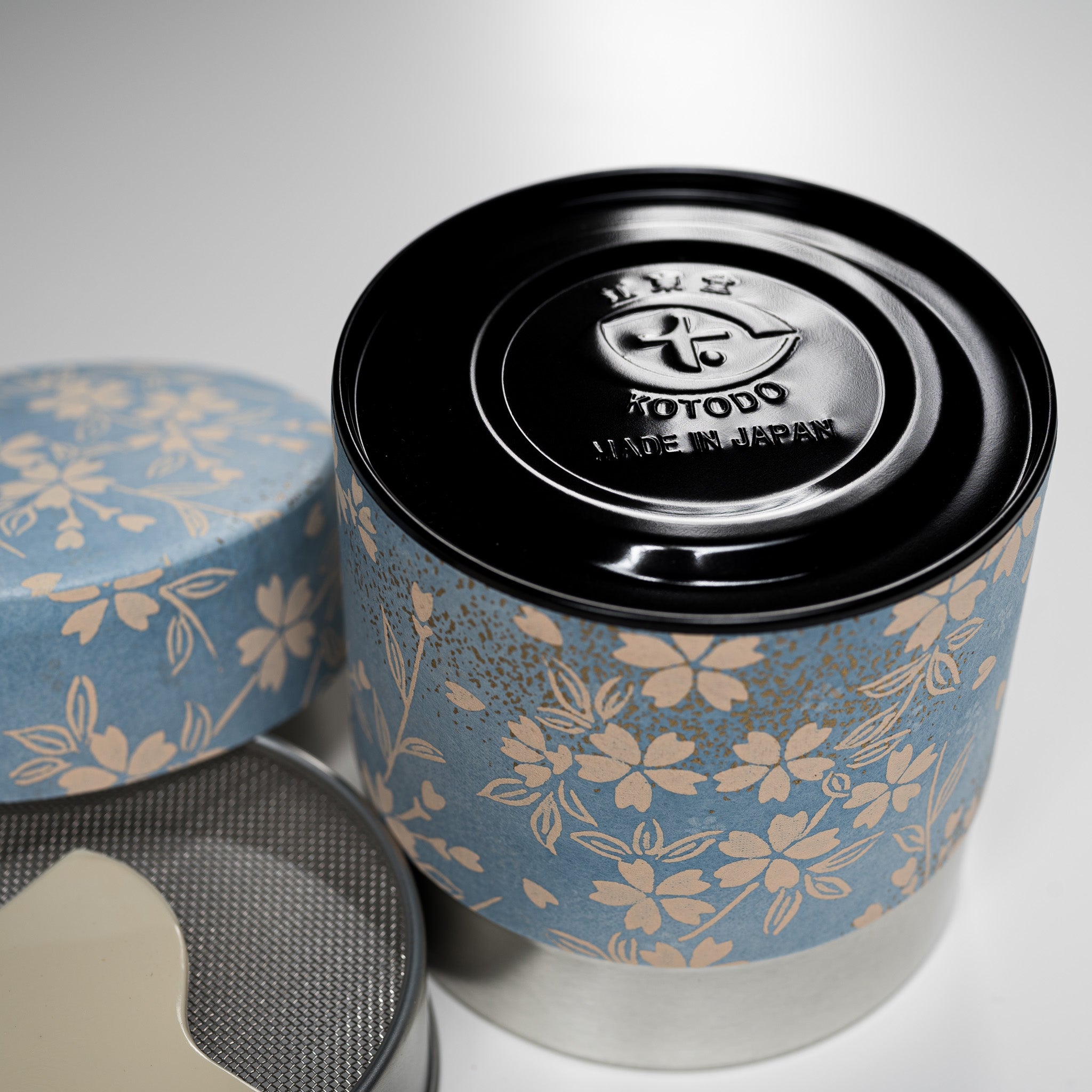 Matcha Storage Container - Sakura / 茶筒 | Crafted In Japan – Osara Australia