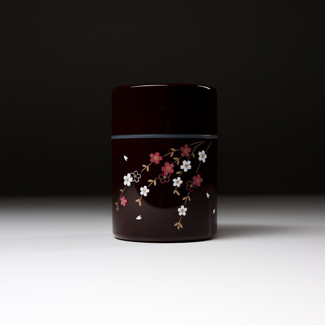 Matcha Storage Container - Sakura / 中棗 桜 | Crafted In Japan – Osara ...