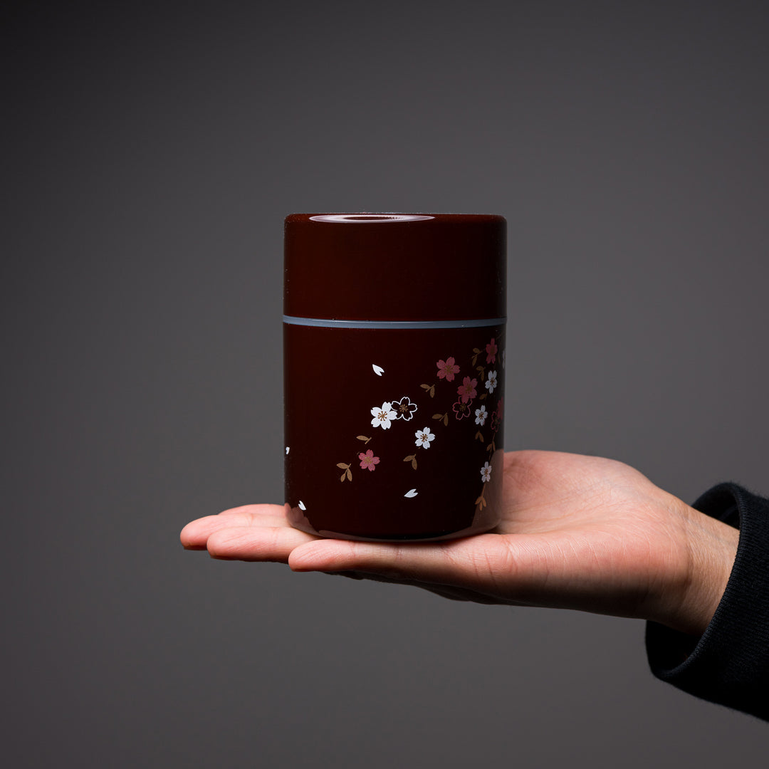 Matcha Storage Container - Sakura / 中棗 桜 | Crafted In Japan – Osara ...