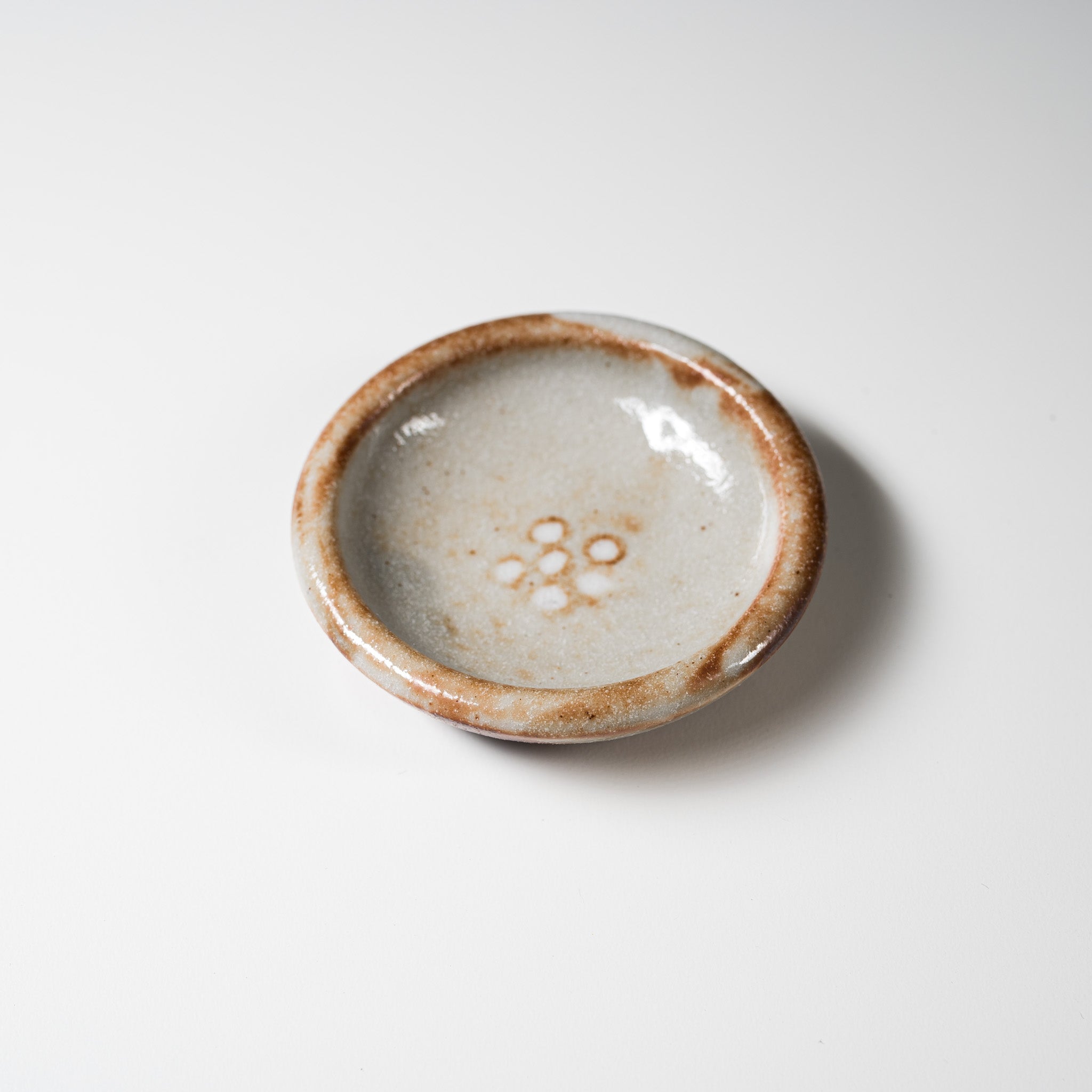 Mino ware Small Side Dish Plate - Momoshino - 7.5 cm / 美濃焼き – Osara ...