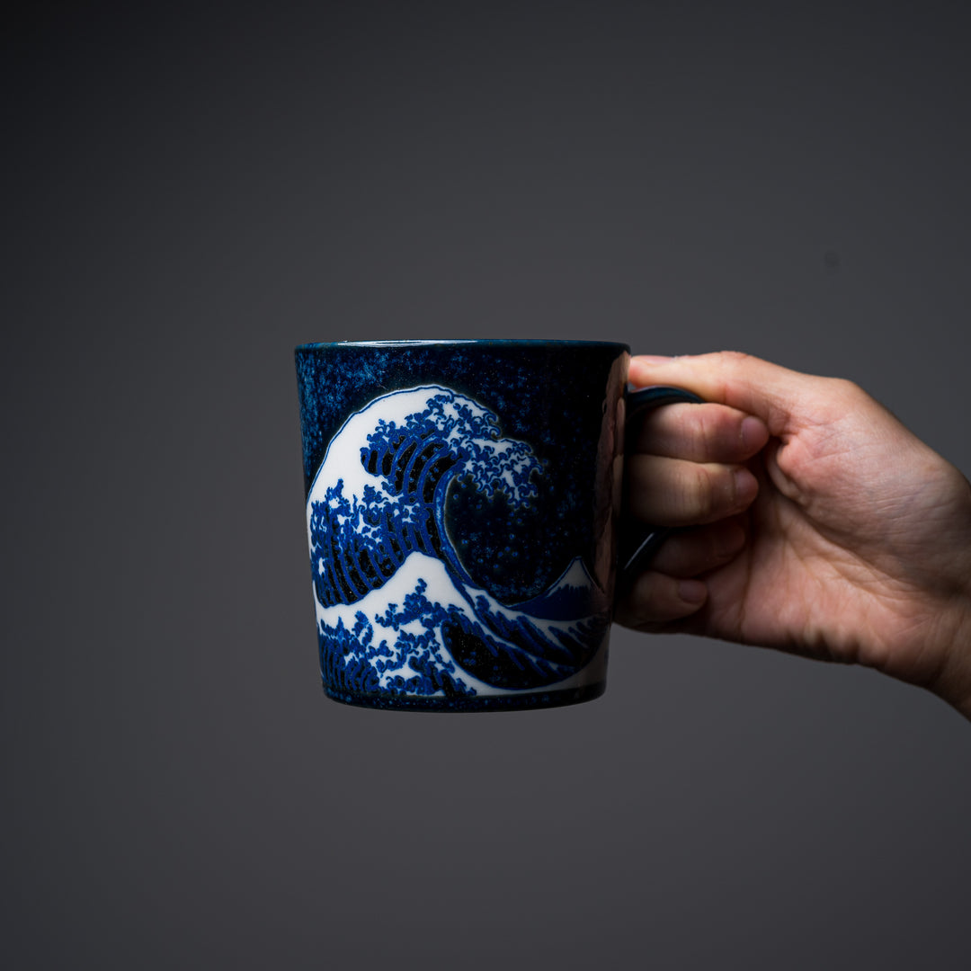 Minoware Mug Cup - Hokusai Wave / 北斎マグカップ – Osara Australia