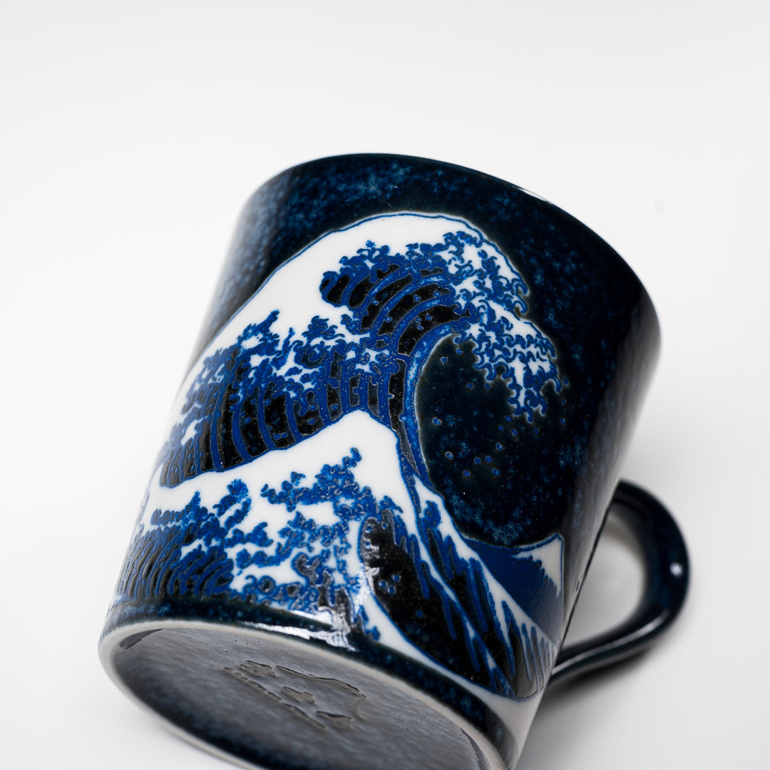 Minoware Mug Cup - Hokusai Wave / 北斎マグカップ – Osara Australia