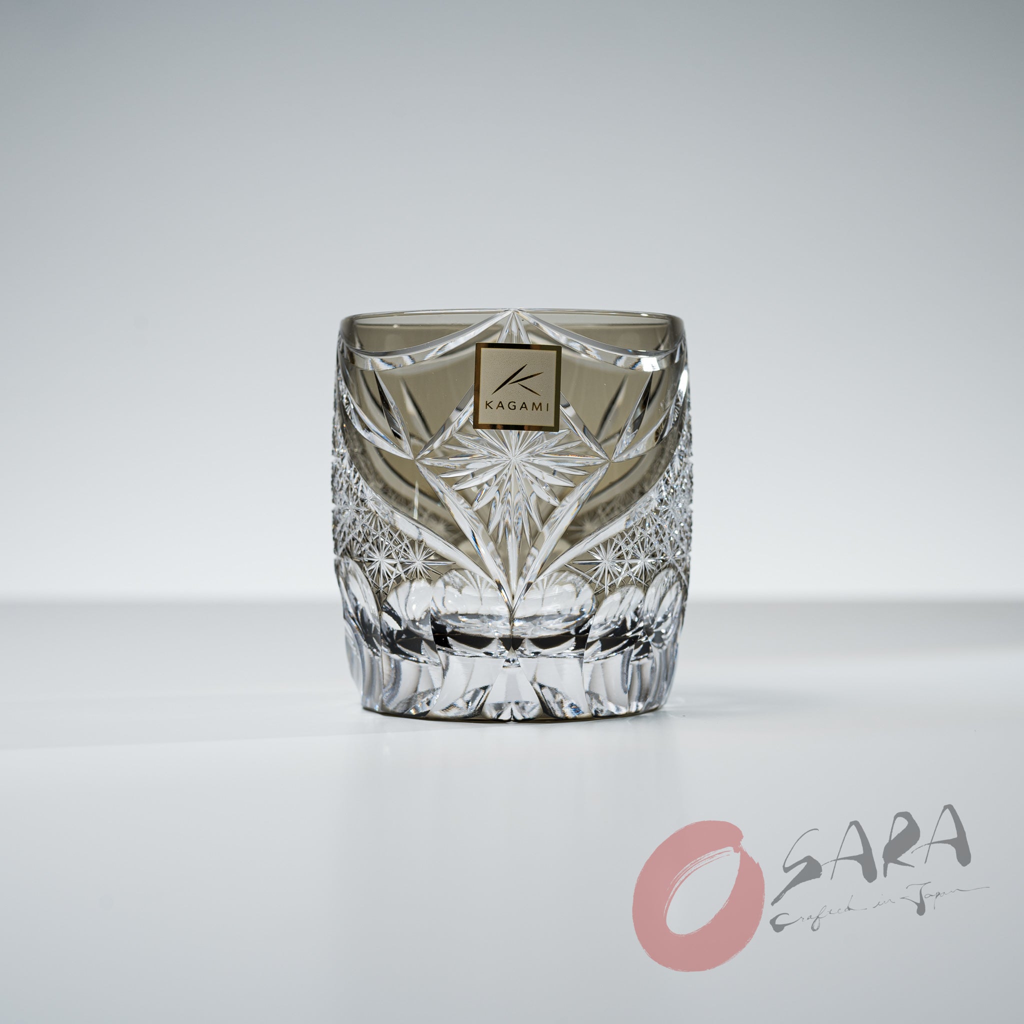 KAGAMI Crystal Multilayer Coloured Sake Glass - Keiunkai / 慶雲海 - 根本達也 ...