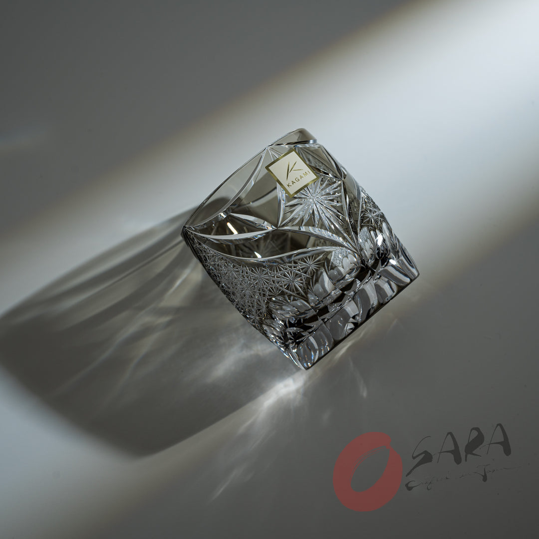 KAGAMI Crystal Multilayer Coloured Sake Glass - Keiunkai / 慶雲海 - 根本達也 ...