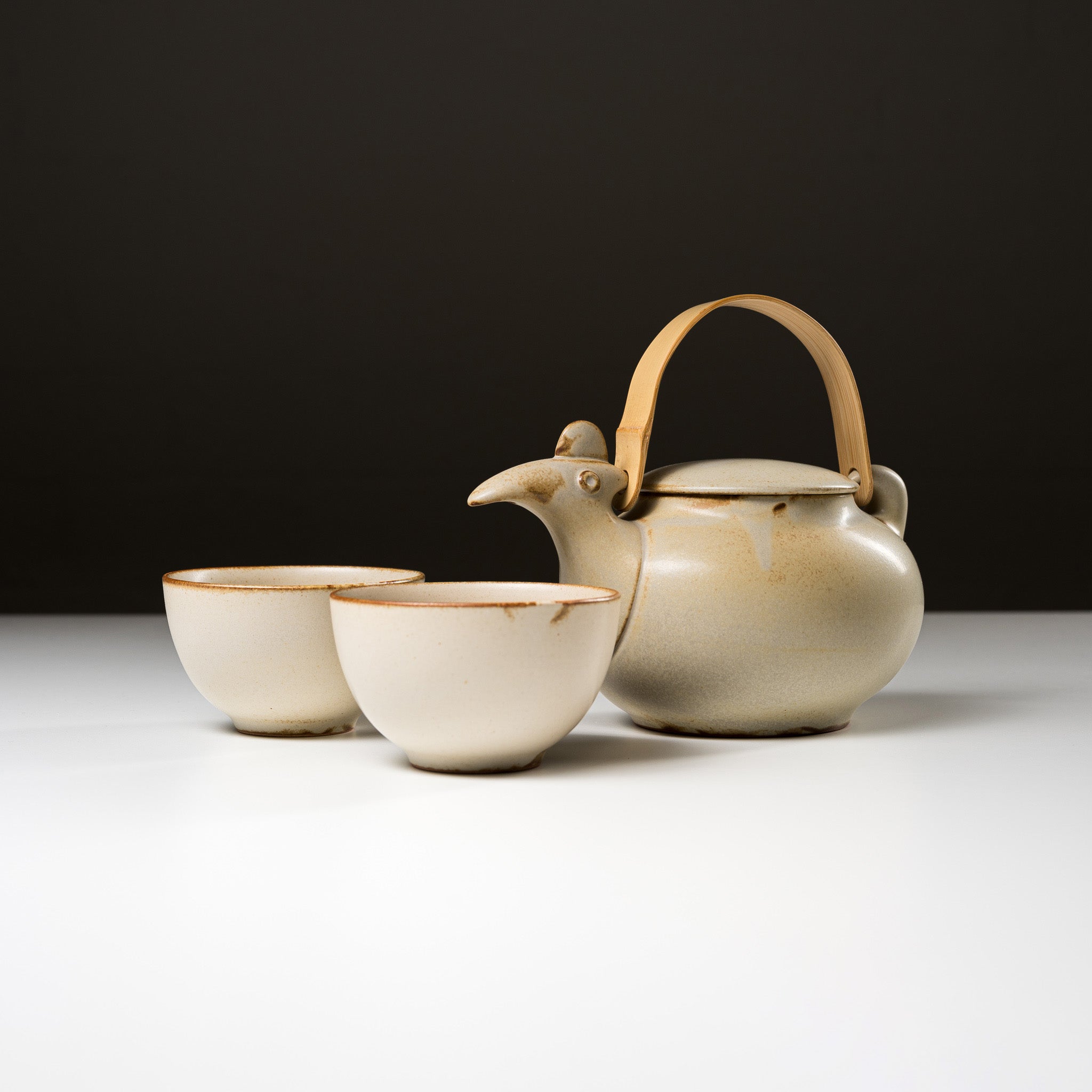 Tori Bird Teapot Set - One Pot Two Cups / トリのティーセット – Osara Australia