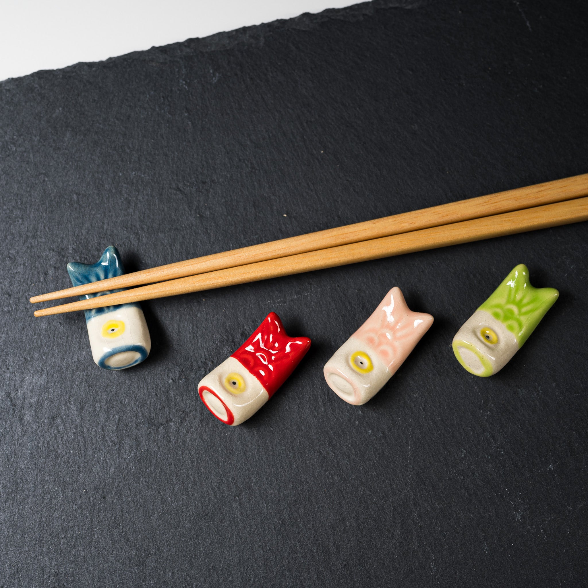 Carp Streamer Hand Made Chopstick Rest - 5 Options – Osara Australia