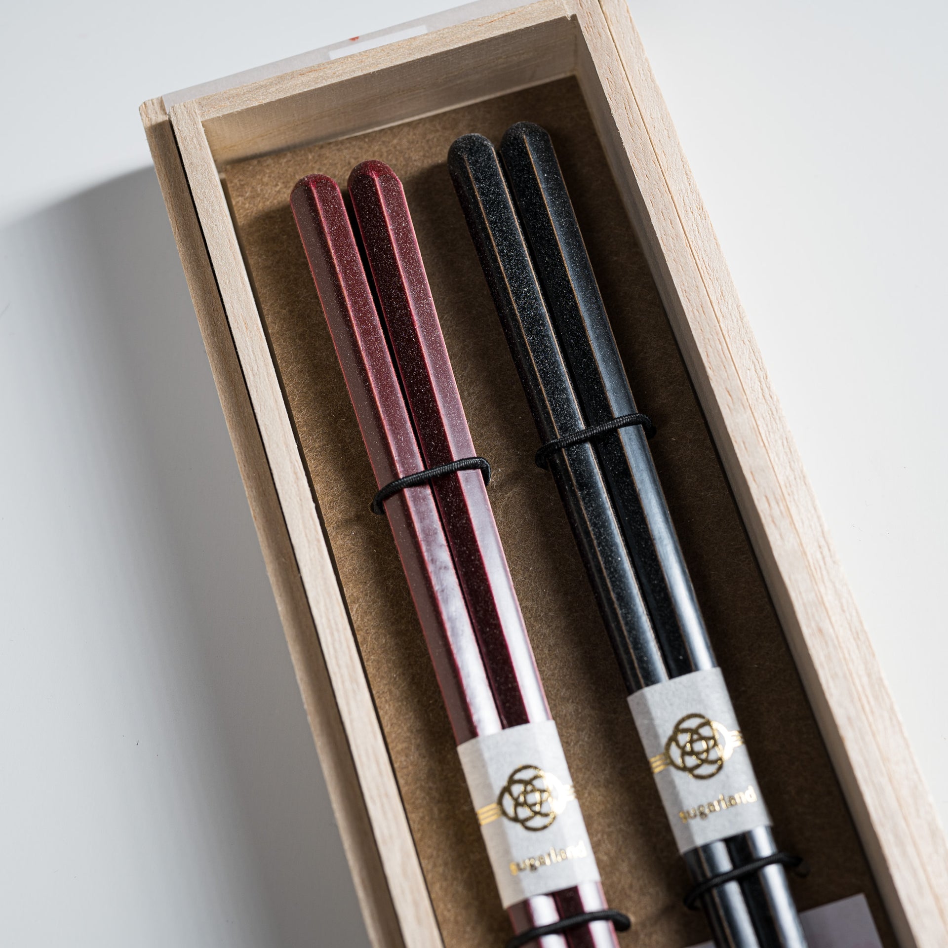 Japanese Chopstick Gift Set - Hexagonal Oshidori – Osara Australia