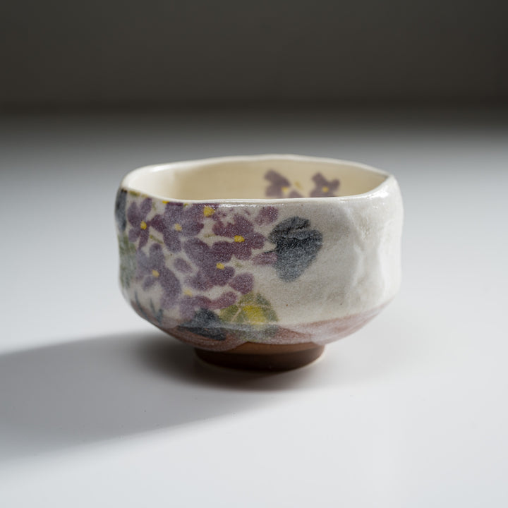 Mini Matcha Bowl - Hydrangea | Crafted In Japan | OSARA / 抹茶碗 紫陽花 ...