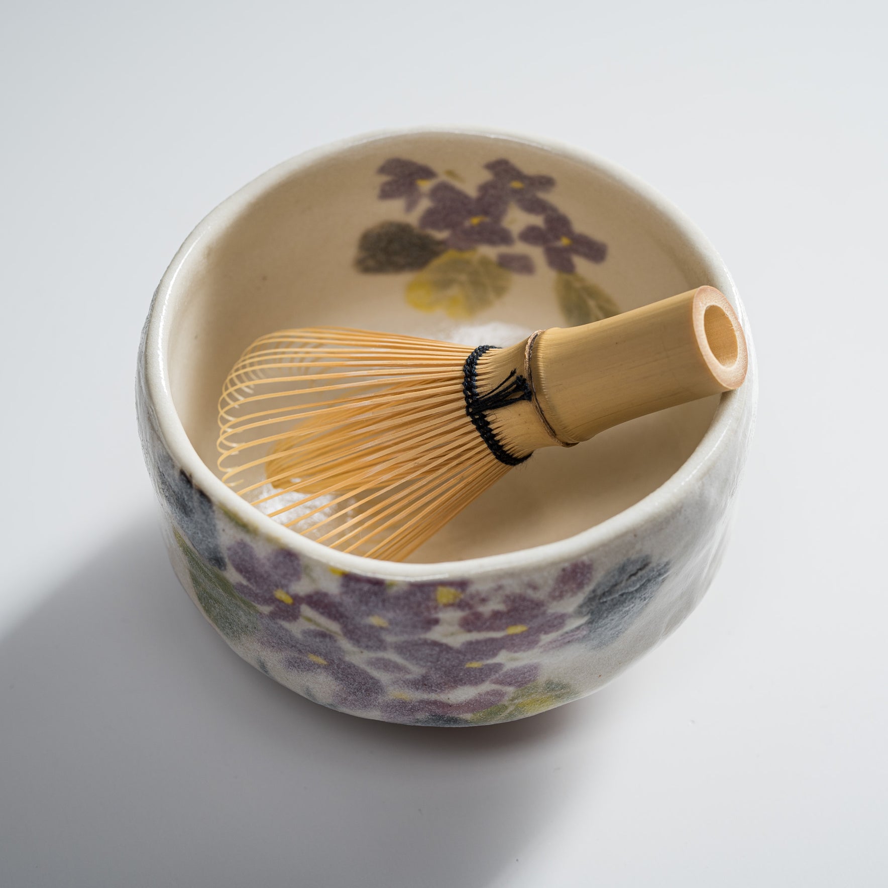 Mini Matcha Bowl - Hydrangea | Crafted In Japan | OSARA / 抹茶碗 紫陽花 ...