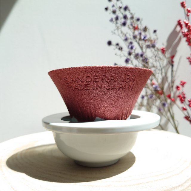 Osara Australia | COFIL - Mt Fuji Coffee Filter - Red | Made In Japan