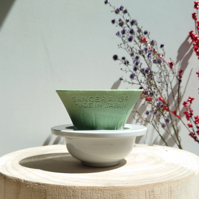 Osara Australia| COFIL - Mt Fuji Coffee Filter - Green | Made In Japan