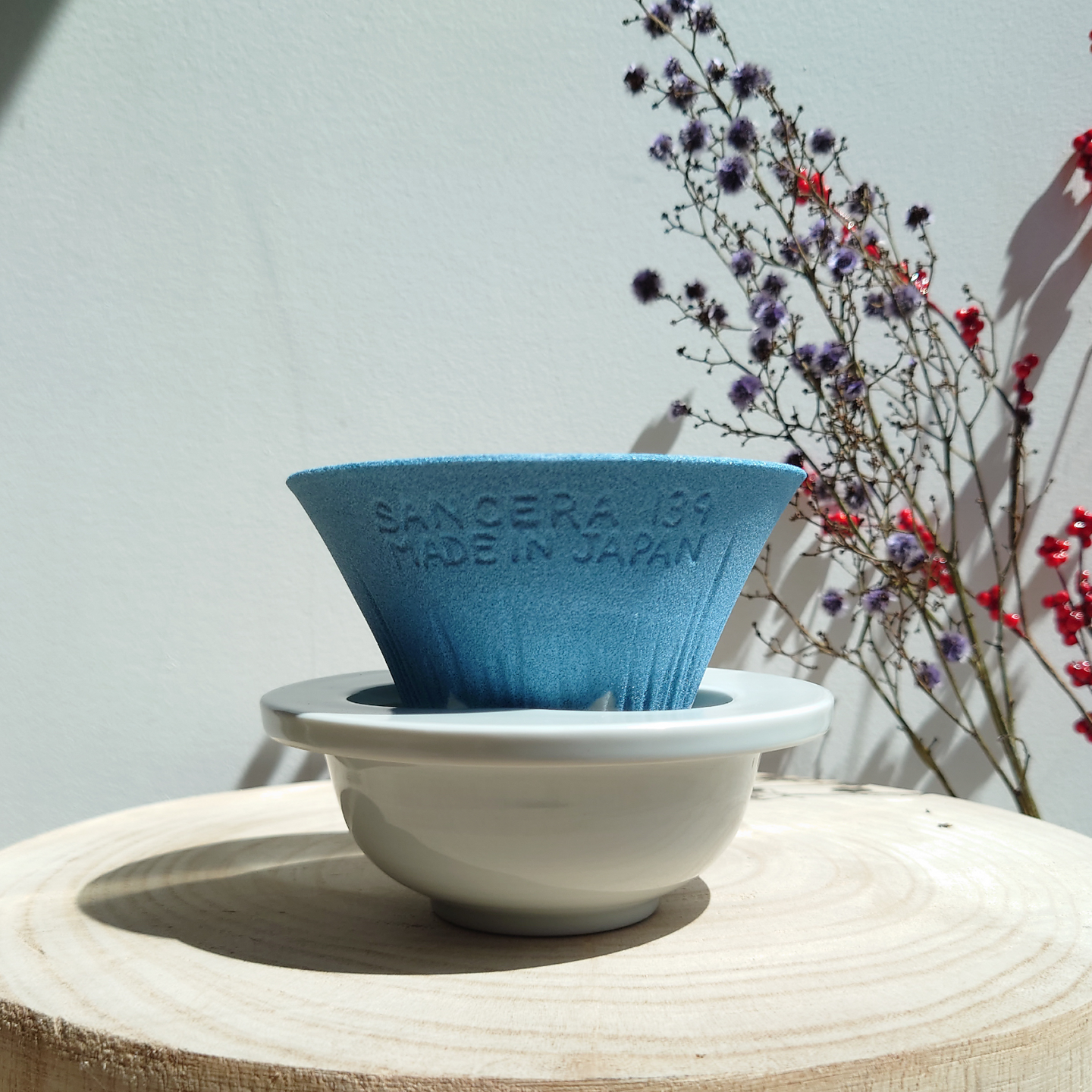 Osara Australia | COFIL - Mt Fuji Coffee Filter - Blue | Made In Japan