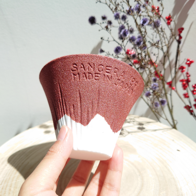 Osara Australia | COFIL - Mt Fuji Coffee Filter - Red | Made In Japan