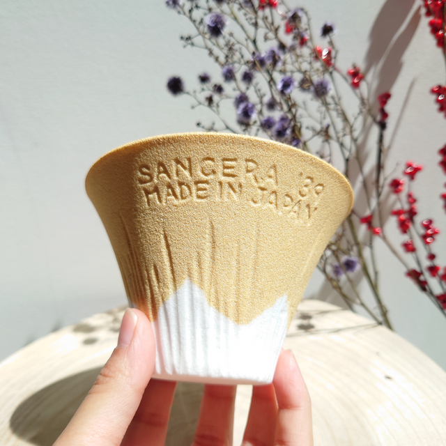 Osara Australia| COFIL - Mt Fuji Coffee Filter - Yellow |Made In Japan