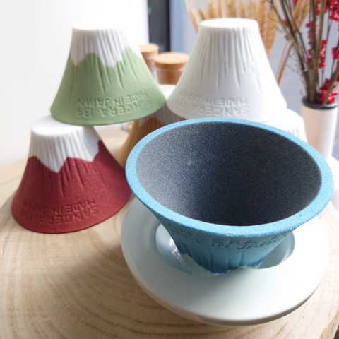 Osara Australia | COFIL - Mt Fuji Coffee Filter - Blue | Made In Japan