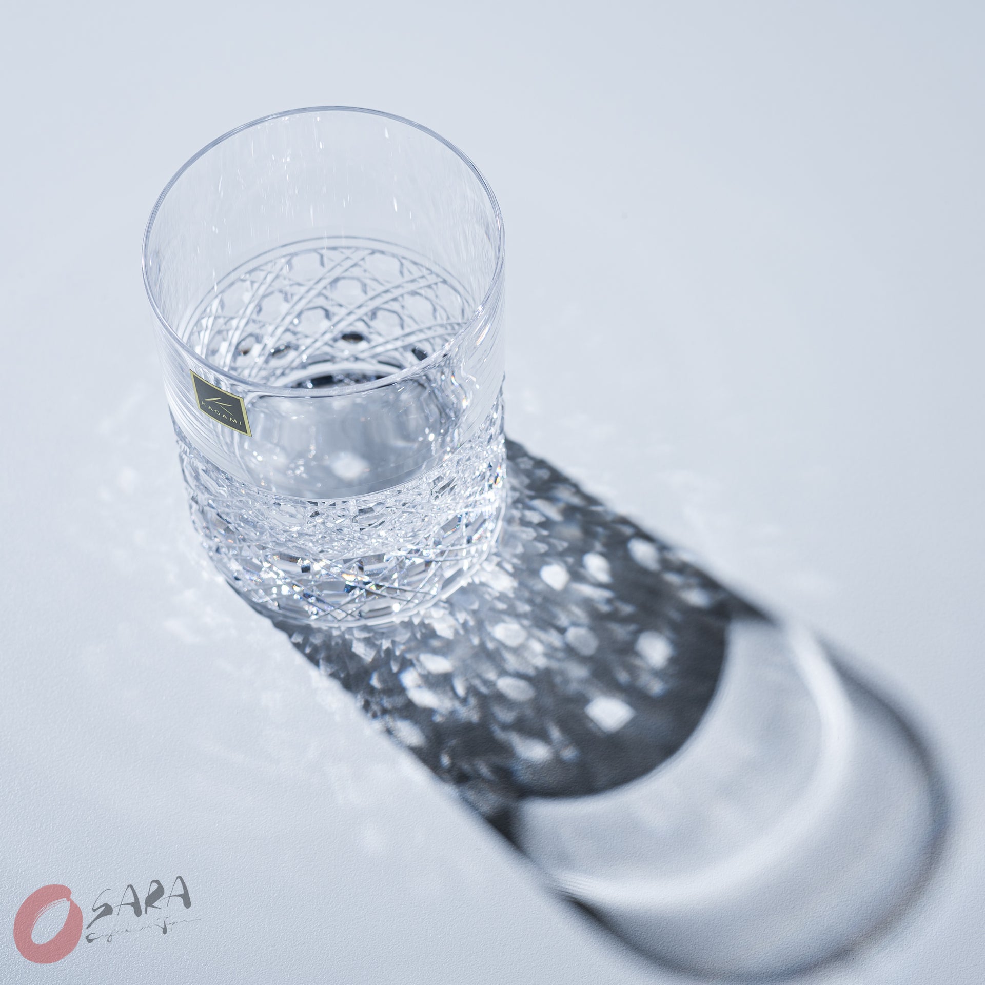 KAGAMI Crystal Japanese Handmade Whiskey Rock Glass - 240ml – Osara ...