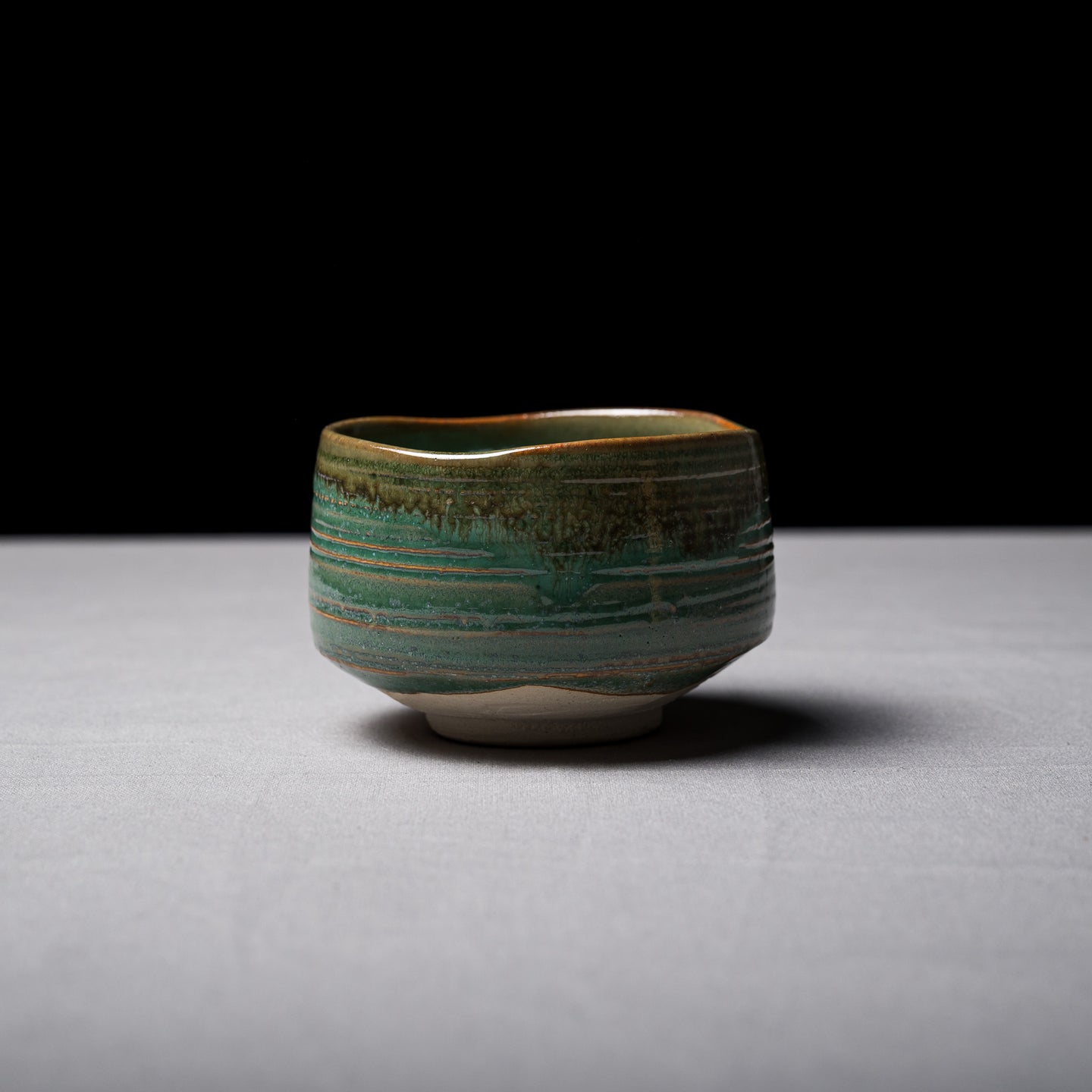 Matcha Bowl - Moss Green / Pottery Tea ware | Crafted in Japan – Osara ...