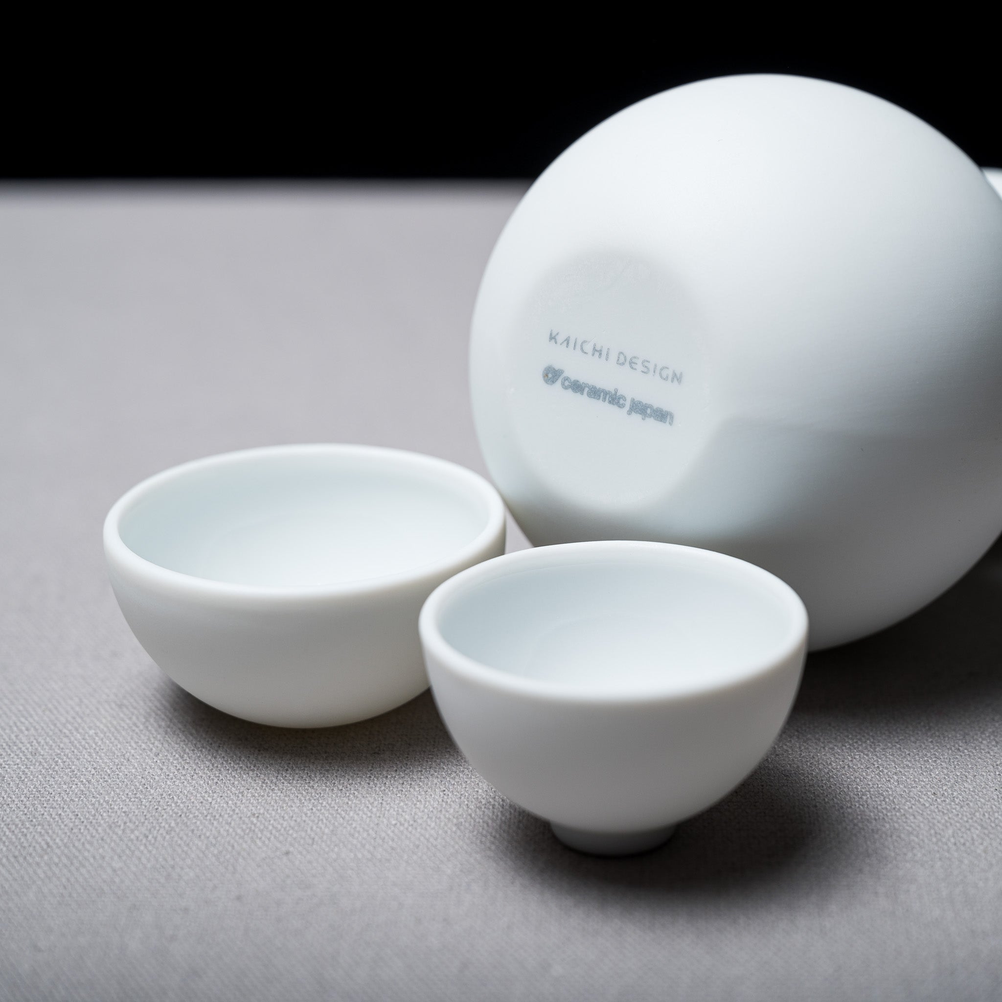 Snowman Sake Set - Matt Glaze - White | Ceramic Japan | Osara – Osara ...